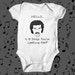 Starman David Bowie baby bodysuit baby boy by TinyTearaways