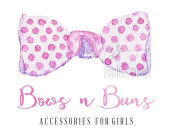 Hair bow logo | Etsy