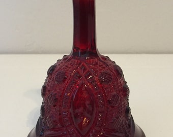 Viking glass ruby | Etsy