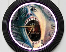 Unique pink floyd clock related items | Etsy