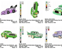 Unique cars embroidery related items | Etsy