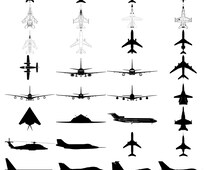 Popular items for airplane clip art on Etsy