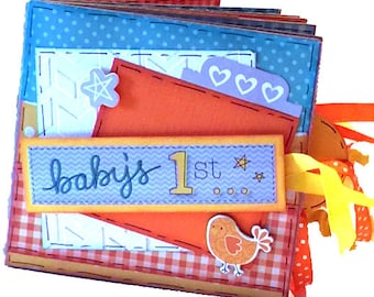 Baby album template | Etsy