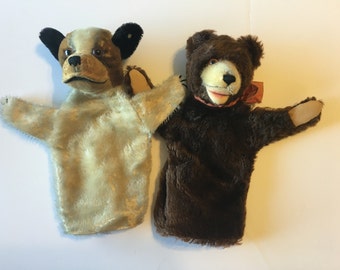 Steiff hand puppet | Etsy