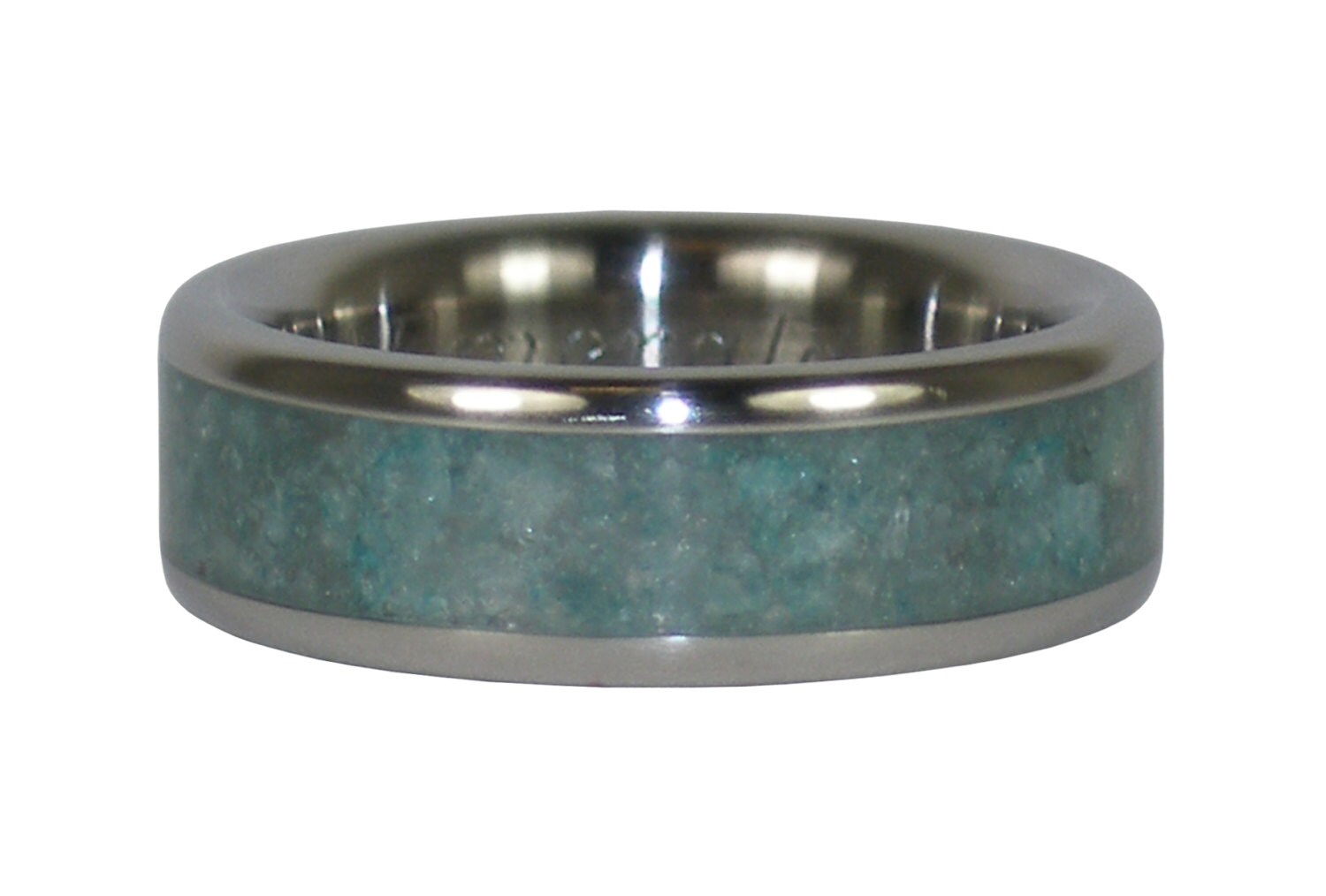 Emerald Titanium Ring by Hawaiititanium on Etsy