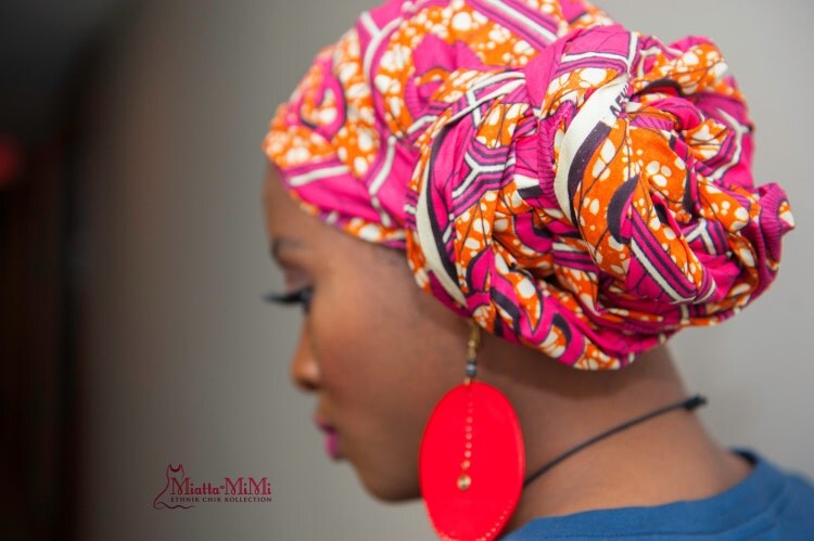 Head wrap African clothing African fabric African by BoutiqueMix