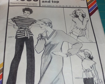 Simplicity 3823 Misses Dress with Skirt and Length by Allicanfind