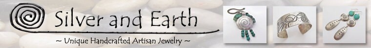 Handcrafted Sterling Silver & Natural Stone by SilverandEarth