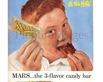 Mars candy bar | Etsy