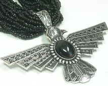 Unique beaded thunderbird related items | Etsy