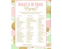 Unique purse scavenger hunt related items | Etsy