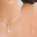 Back Drop Bridal Necklace Back Necklace by GlamorousBijoux on Etsy