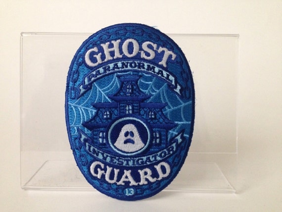 Ghost Guard: Paranormal Investigator embroidered patch