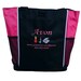 Tote Bag Zippered Personalized Avon Representative by HTsCreations