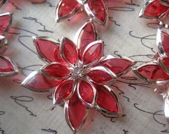 Rhinestone flower | Etsy
