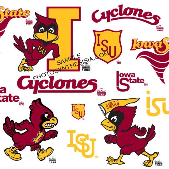 Iowa State University Vintage Logo Coaster