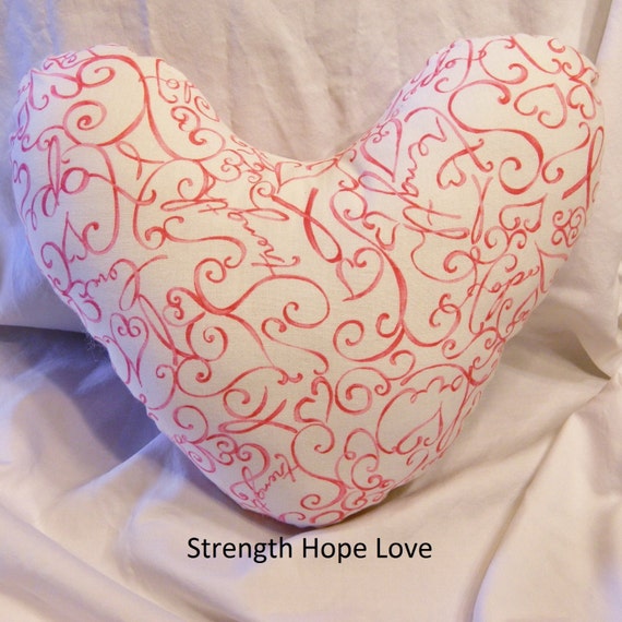 Pink Ribbon Breast Surgery Pillows