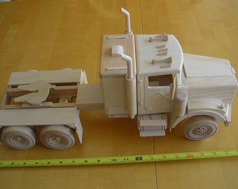 Items similar to John-Deere Handcrafted Wooden Tractor on Etsy