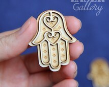 Popular items for wooden hamsa on Etsy