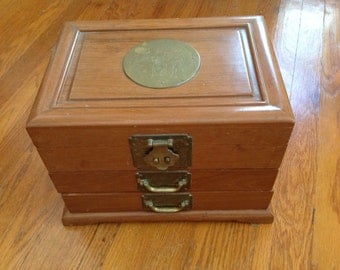 Chinese jewelry box | Etsy
