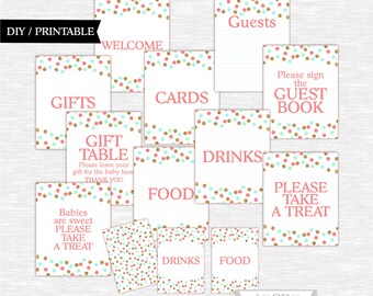 Polka dot sign | Etsy