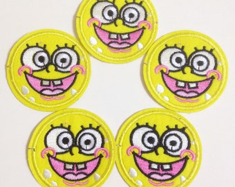 Spongebob applique | Etsy