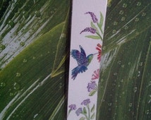 Unique hummingbird bookmark related items | Etsy
