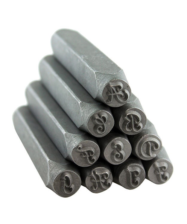 Letter Punch Set Cambridge Uppercase 27pcs 6mm Imprint PN945