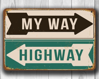 Vintage highway sign | Etsy