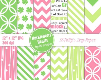 Clipart Digital Paper Digital Stamps by HuckleberryHearts on Etsy