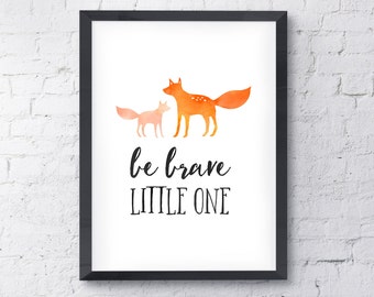 Be brave little one | Etsy