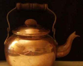 Copper tea pot | Etsy
