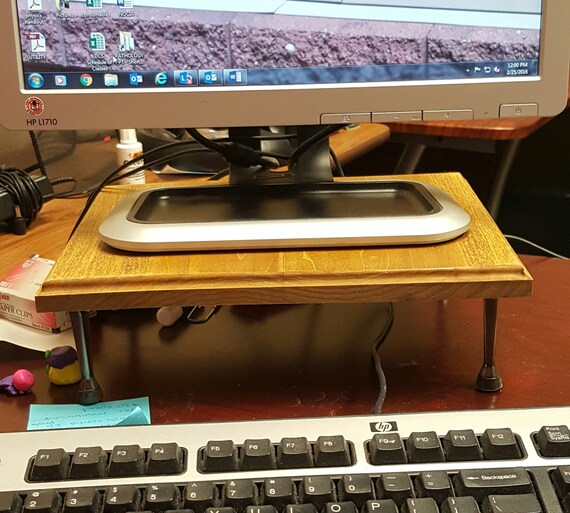 Handmade Monitor Stand Computer Stand Monitor lift