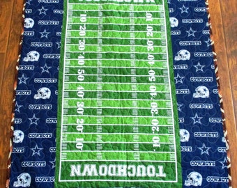 Football quilts | Etsy