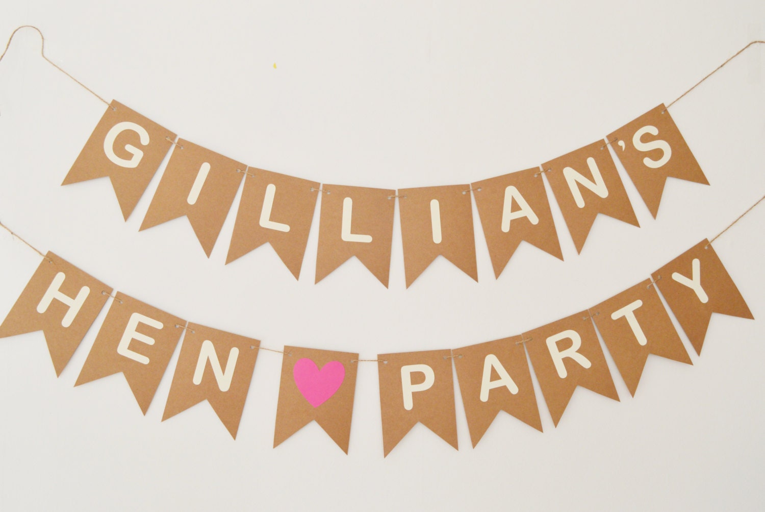 Hen Party Decoration Bunting Personalised Hen Party Banner