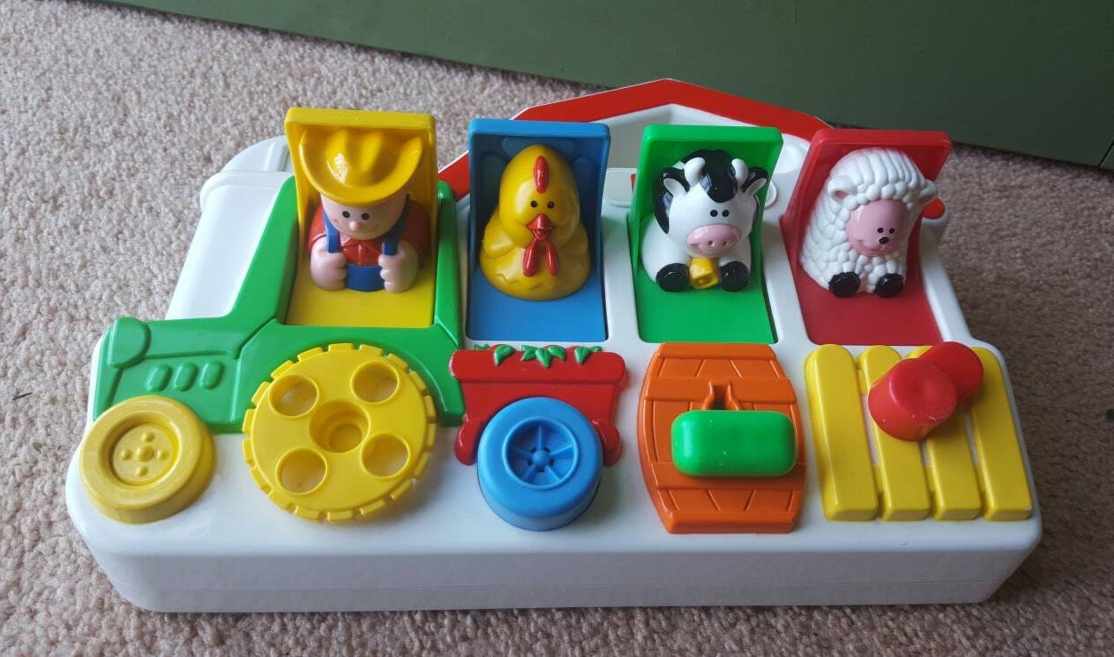 SALE Vintage Fisher-Price Pop Up Farm 1993