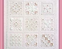 Unique hardanger patterns related items | Etsy