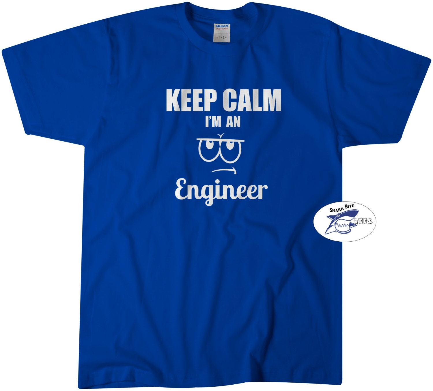 Keep Calm I'm An Engineer Tshirt Computer Science Geek