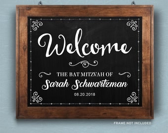 Bat mitzvah sign | Etsy