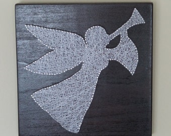 Angel string art | Etsy