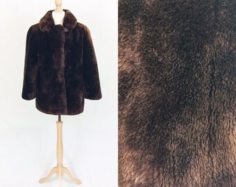 Mouton fur coat | Etsy