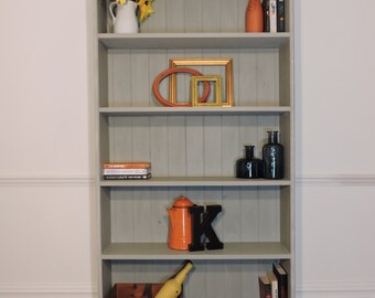 Painted bookcase | Etsy