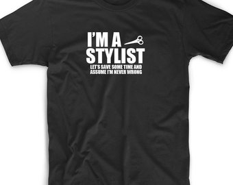 Hair stylist shirt | Etsy