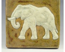 Popular items for elephant tile on Etsy