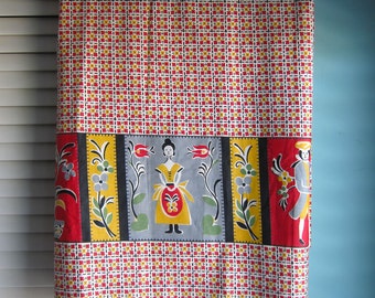 Scandinavian curtain | Etsy