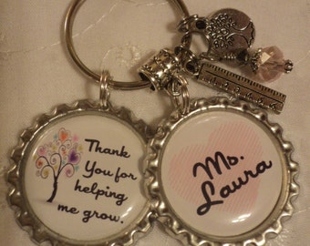 World's Greatest Custodian/Janitor key chain with by chaleybrooke