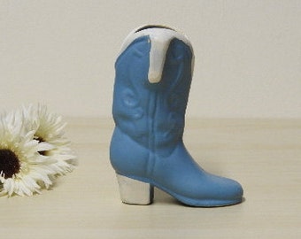 Ceramic cowboy boots | Etsy