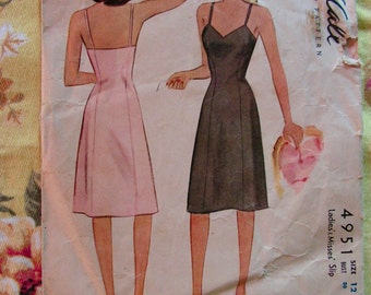 Full slip pattern | Etsy