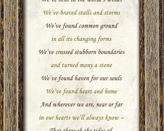 UNCOMMON LOVE Wedding Commitment Poem by Terah Cox