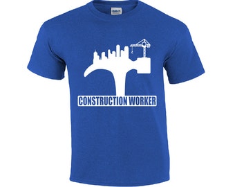 Construction tee | Etsy